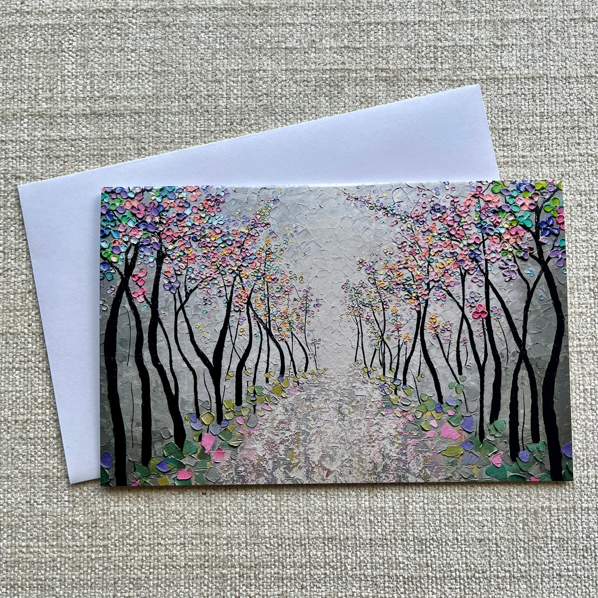 Enchanting Trees | Set of 8 Greeting Cards – Expression By Nada